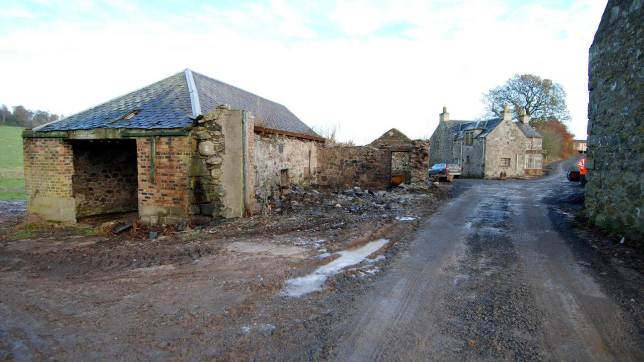 Large new build country house architectural project in Perthshire