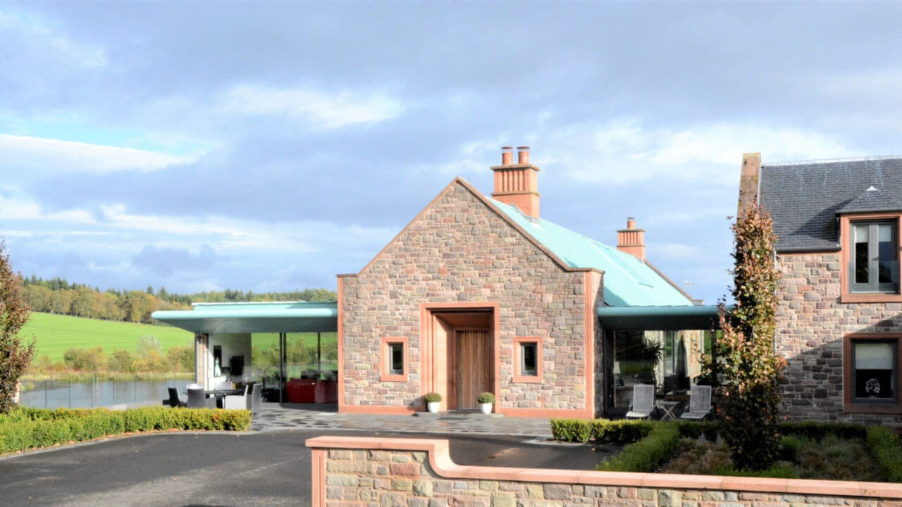 Large new build country house architectural project in Perthshire