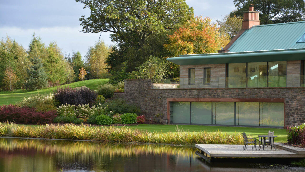 Large new build country house architectural project in Perthshire