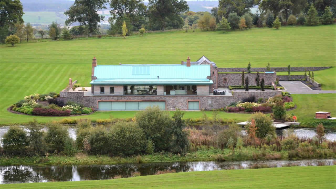 Large new build country house architectural project in Perthshire